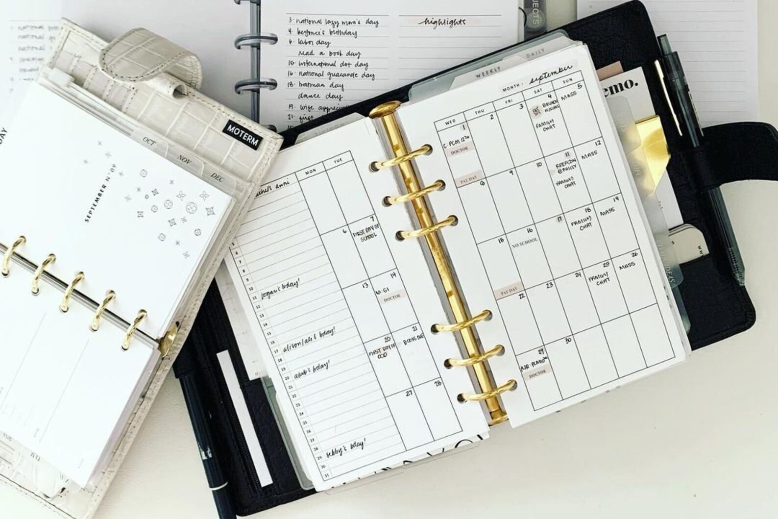 Monthly Planner Printable Personal Planner Inserts Monthly - Etsy