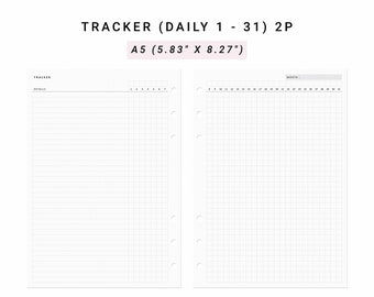 SO SIMPLE Habit Tracker Monthly Habit Planner, Printable Planner ...