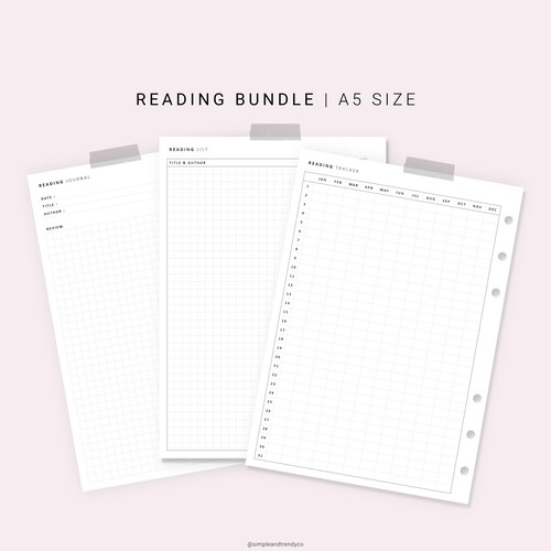 Order Tracker Printable A5 Planner Inserts - Etsy