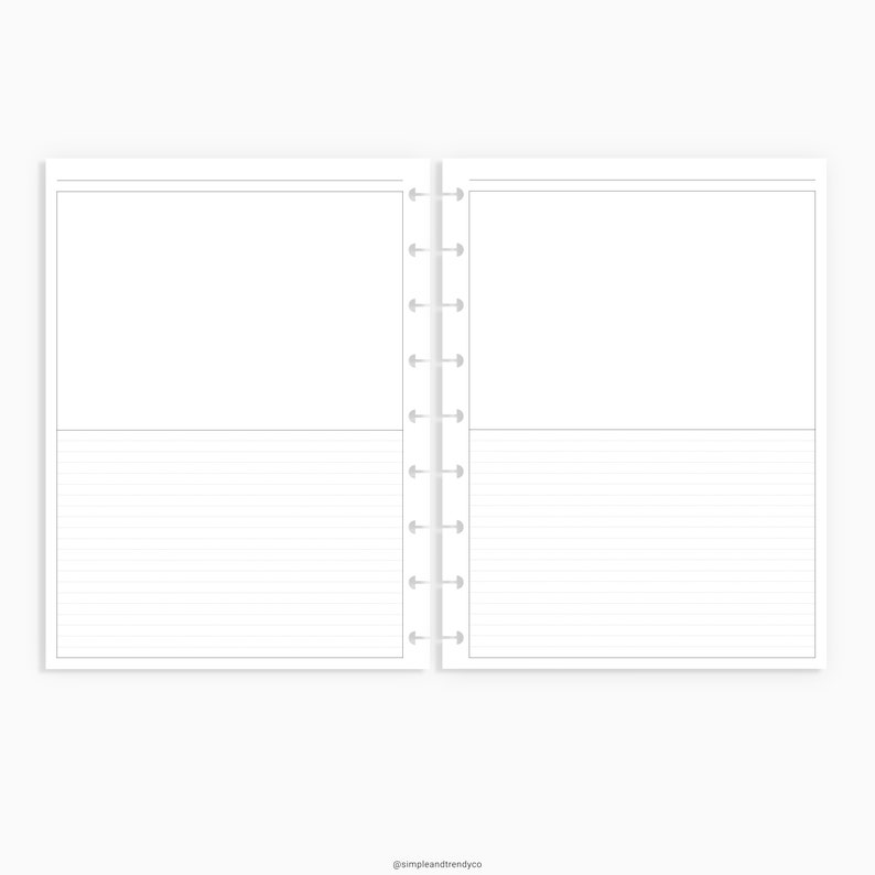 Printable Mind Map Happy Planner Classic Monthly Mind Map | Etsy