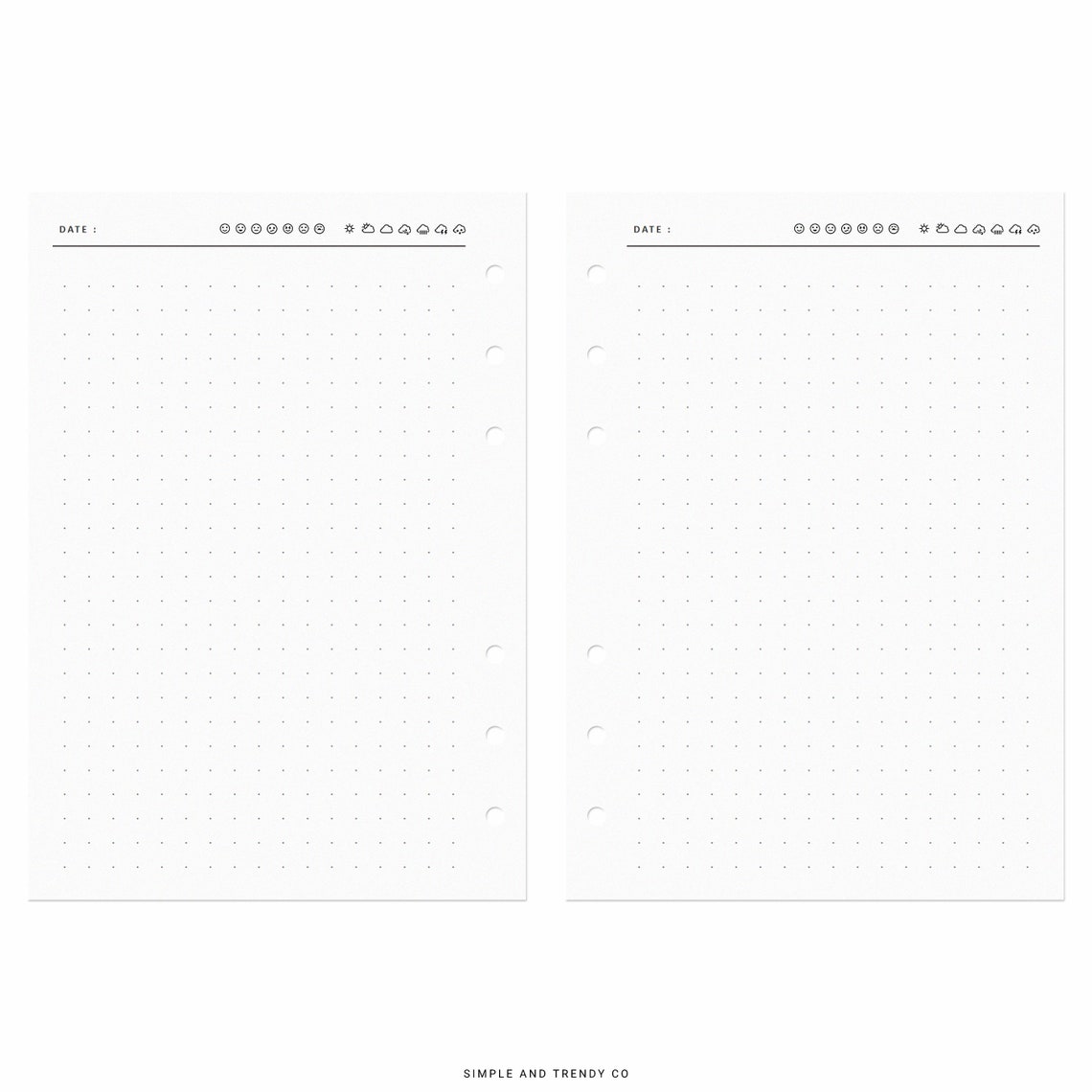 Printable Diary Pages Travel Journal A6 Inserts Writing - Etsy