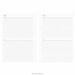2 Days on 1 Page Personal Wide Printable Daily Planner Daily - Etsy