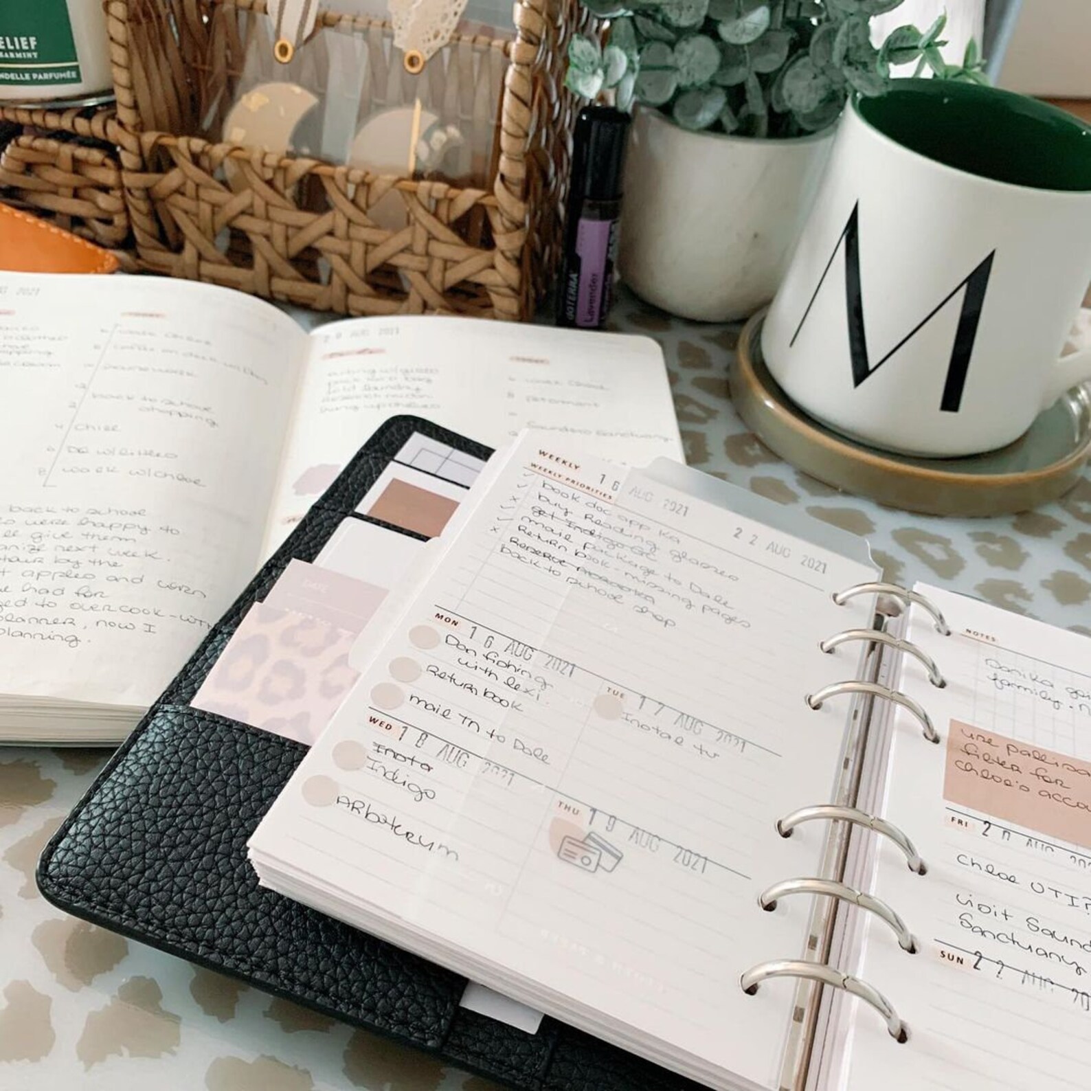 Weekly Planner A6 Inserts Weekly Agenda WO2P Printable - Etsy