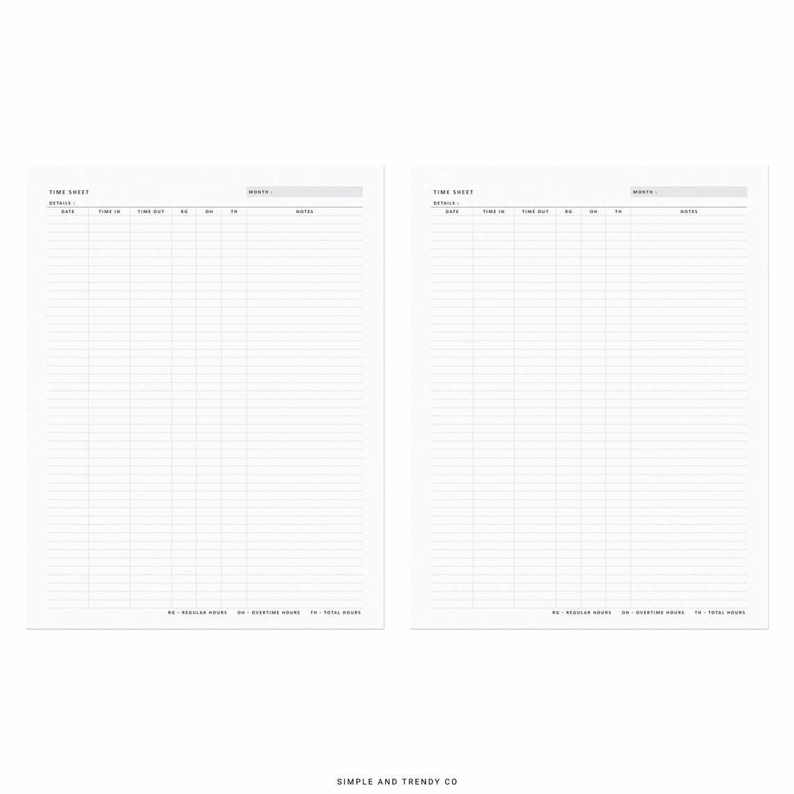 time-sheet-log-printable-us-letter-size-time-card-template-etsy