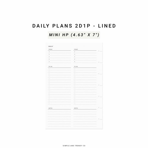 Printable to Do List Happy Planner Mini Daily to Do List - Etsy