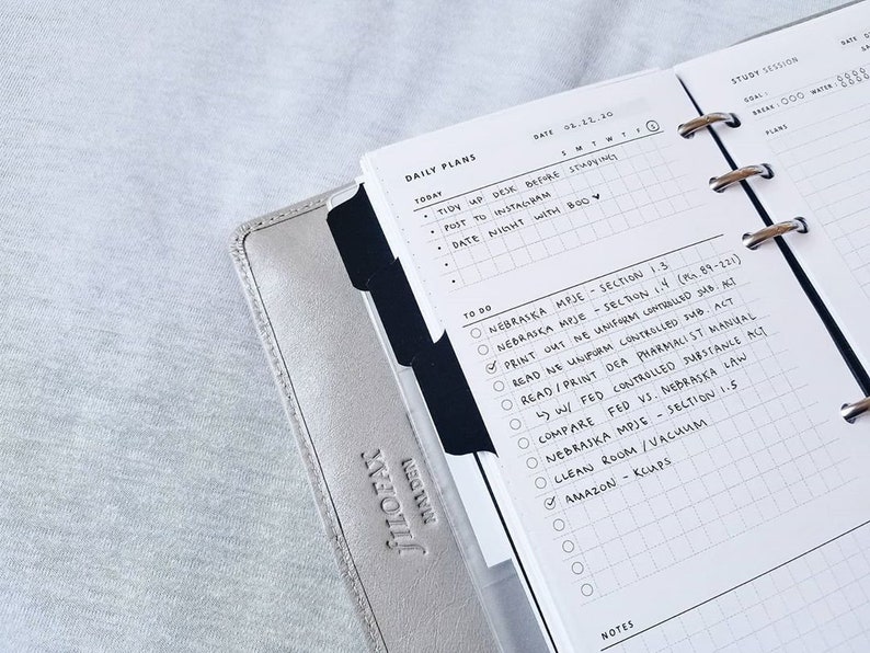 Daily Planner Printable Personal Planner Inserts Daily | Etsy