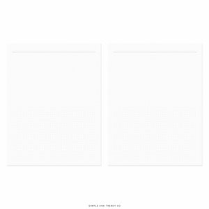 Printable Mind Map US Letter Size, Monthly Mind Map Planner, Notes ...