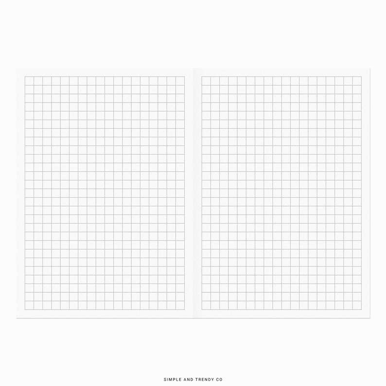 Dot Grid Lined Paper A6 TN Printable Writing Paper Blank - Etsy