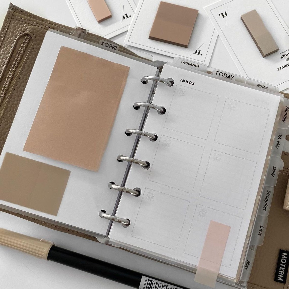 Printable Inbox Pocket Size Inbox Insert Inbox Tracker - Etsy