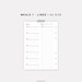 Meal Planner A6 Inserts Weekly Meal Plan Template Printable | Etsy