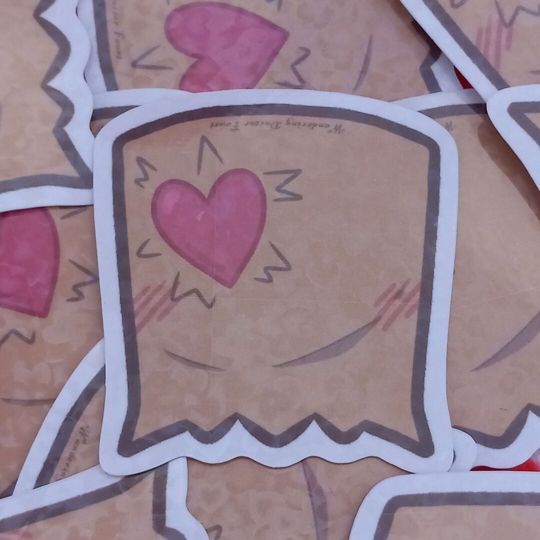 Guilty Gear Faust LUV Holographic Sticker - Etsy