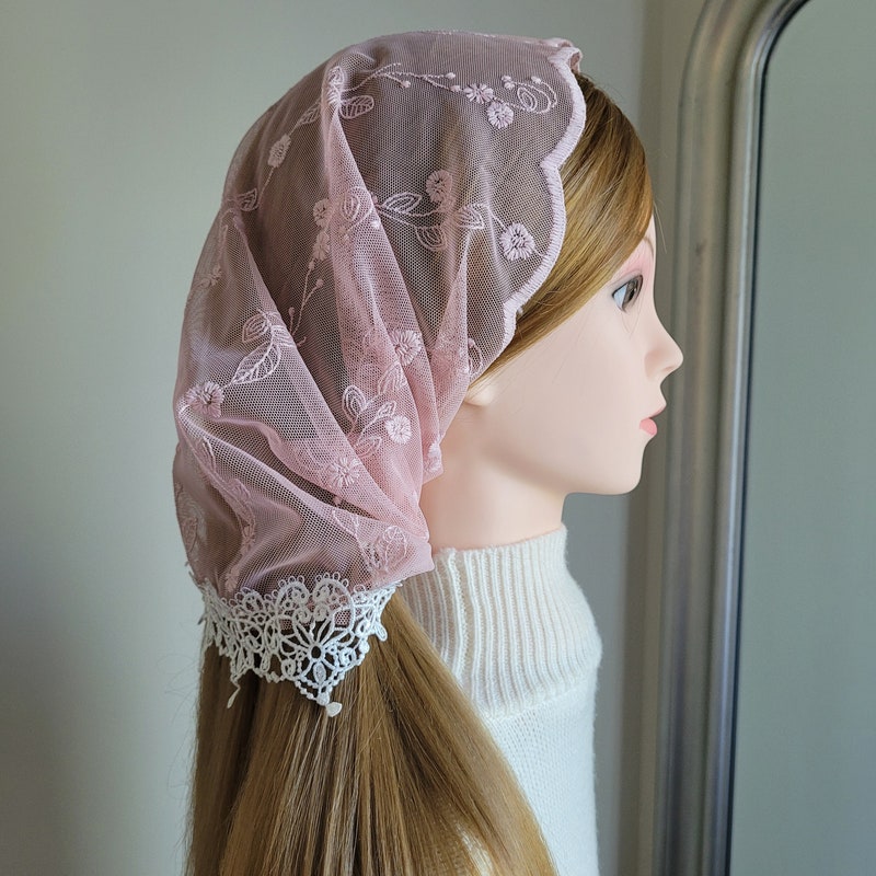 Lace Headcovering - Etsy