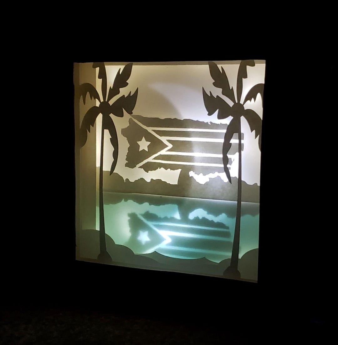 3D, Shadow, Box, Puerto Rico, Digital, PNG, PDF, Caribbean, Island ...