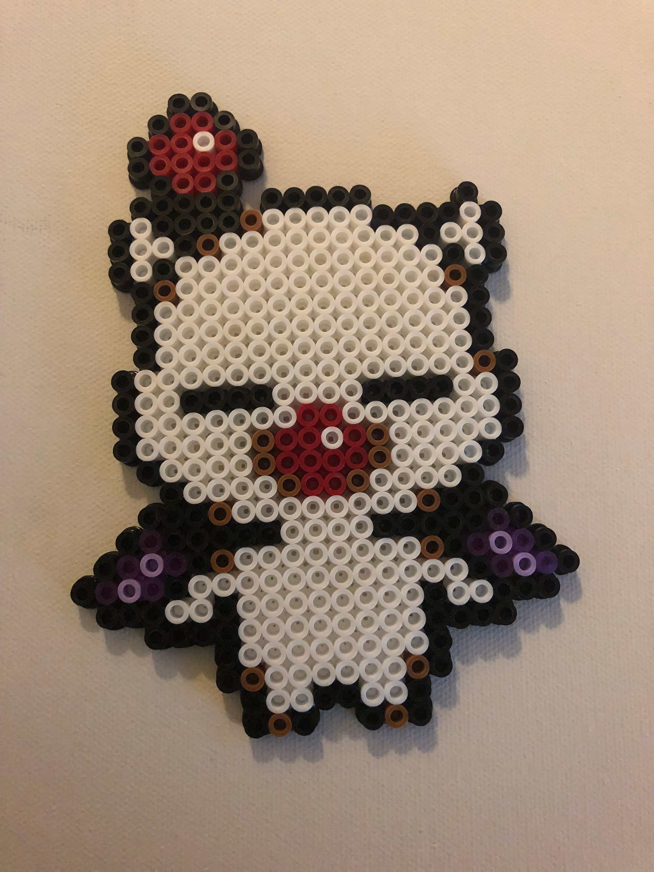 Final Fantasy Moogle Perler Bead Sprite Magnet Perler Bead Art | My XXX ... Final Fantasy Moogle Perler Bead Sprite Magnet Perler Bead Art | My XXX ...