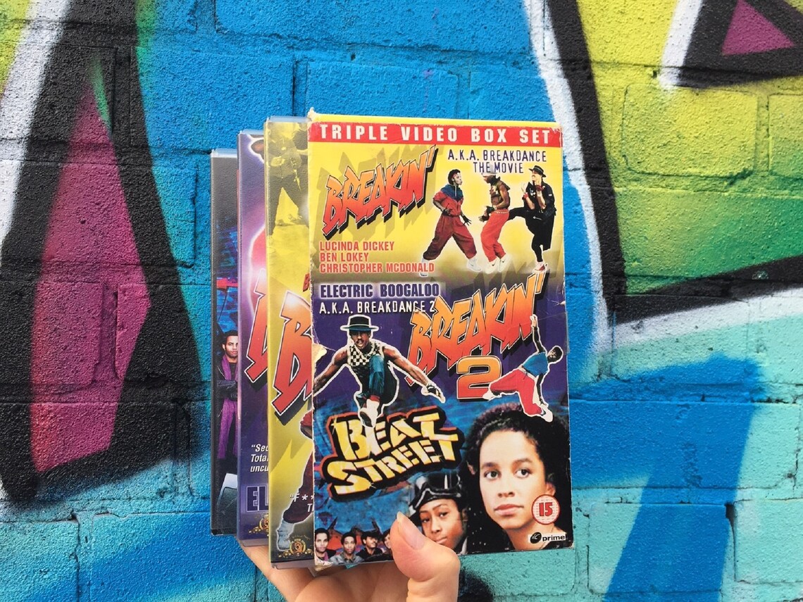 Breakdance Movies 1984 Triple Box Set BREAKIN, BREAKIN 2, BEATSTREET Re ...