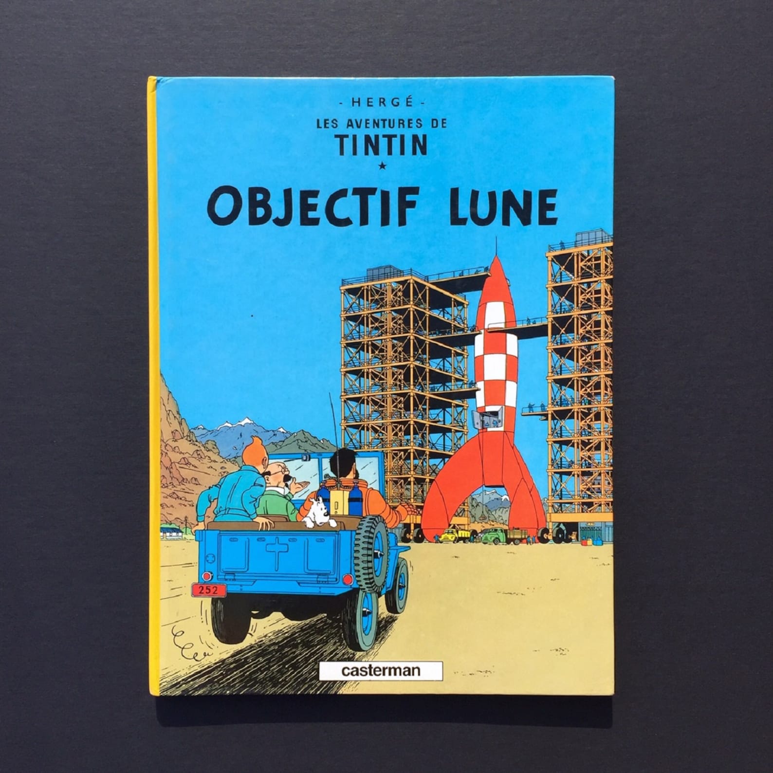 Objectif Lune by Herge Tintin Comic Book Hardcover 1993 Edition by ...