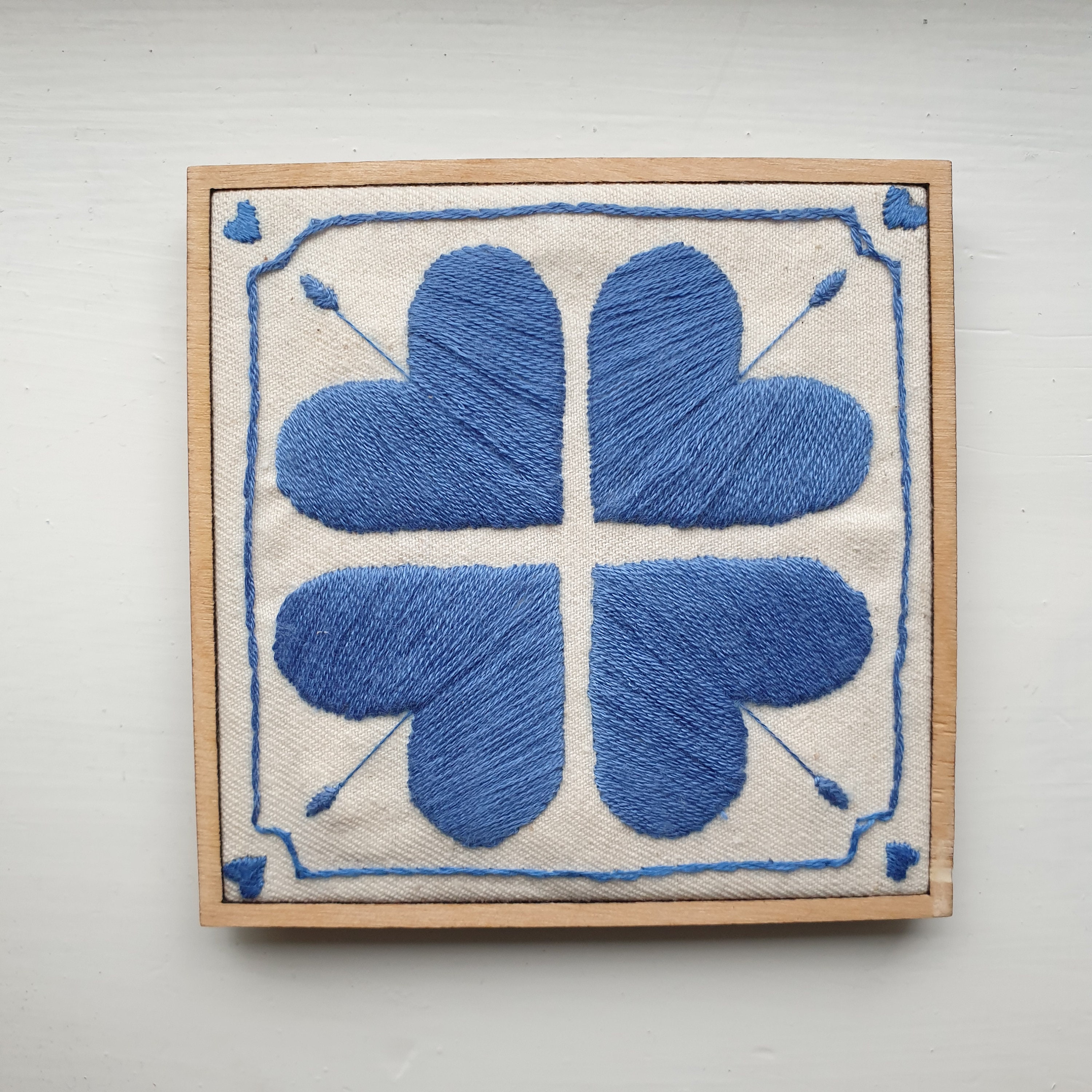 Embroidery Tile Pattern * Thread Tiles * DIGITAL PDF PATTERN * Instant ...