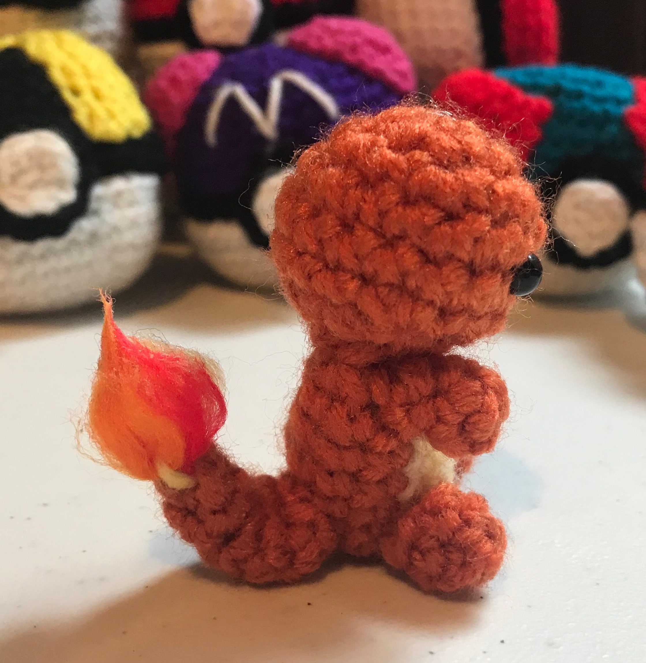 Mini Charmander Crochet Pattern - Etsy