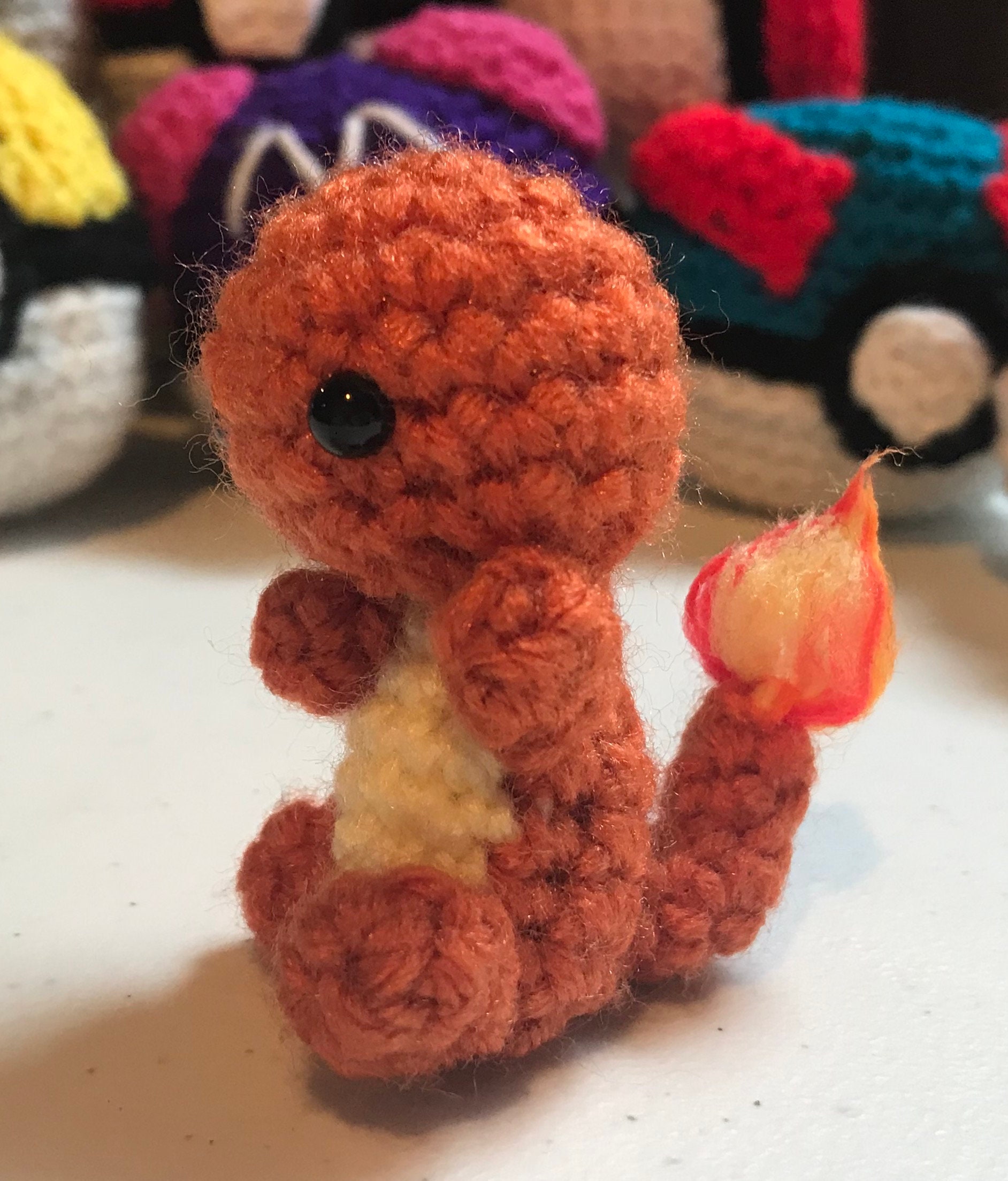 Mini Charmander Crochet Pattern - Etsy