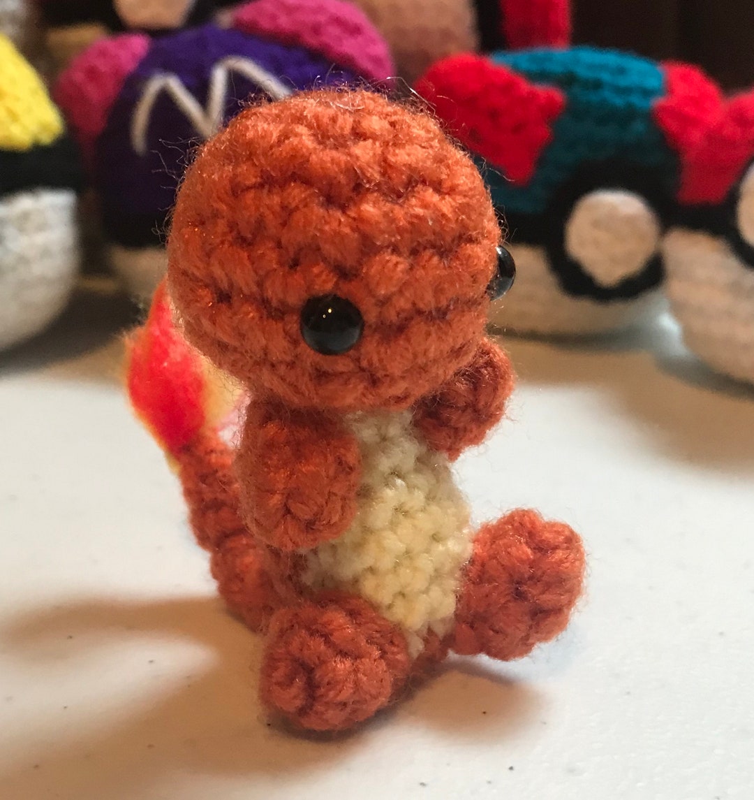 Mini Charmander Crochet Pattern - Etsy