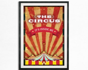Circus poster | Etsy