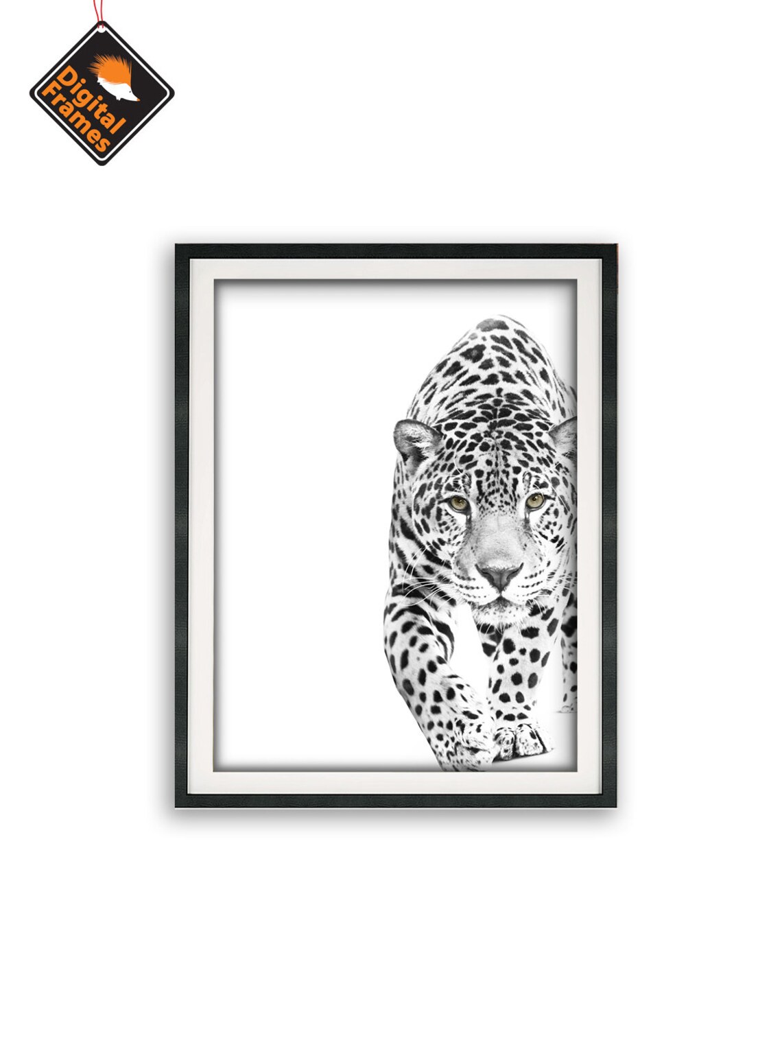 Leopard Poster Printable Animal Wall Art Digital Download | Etsy