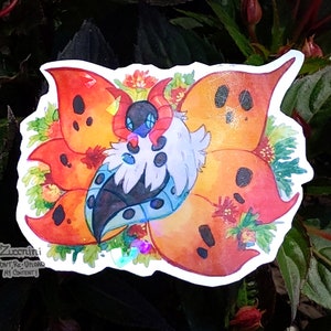 3 Sticker Set - Fiery Moths: Volcarona - Slither Wing - Iron Moth ...