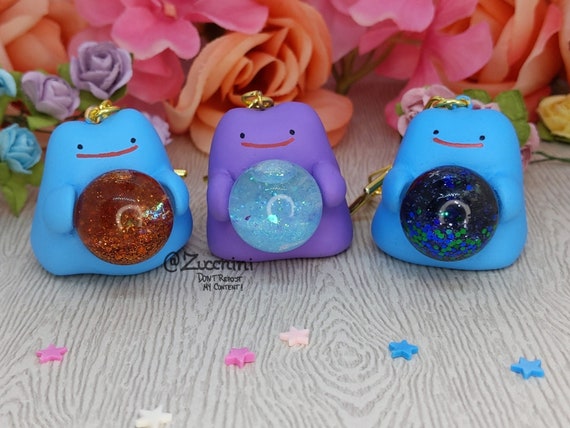 Ditto Shaker Glass Globe Pokemon Mystery Dungeon Inspired | Etsy