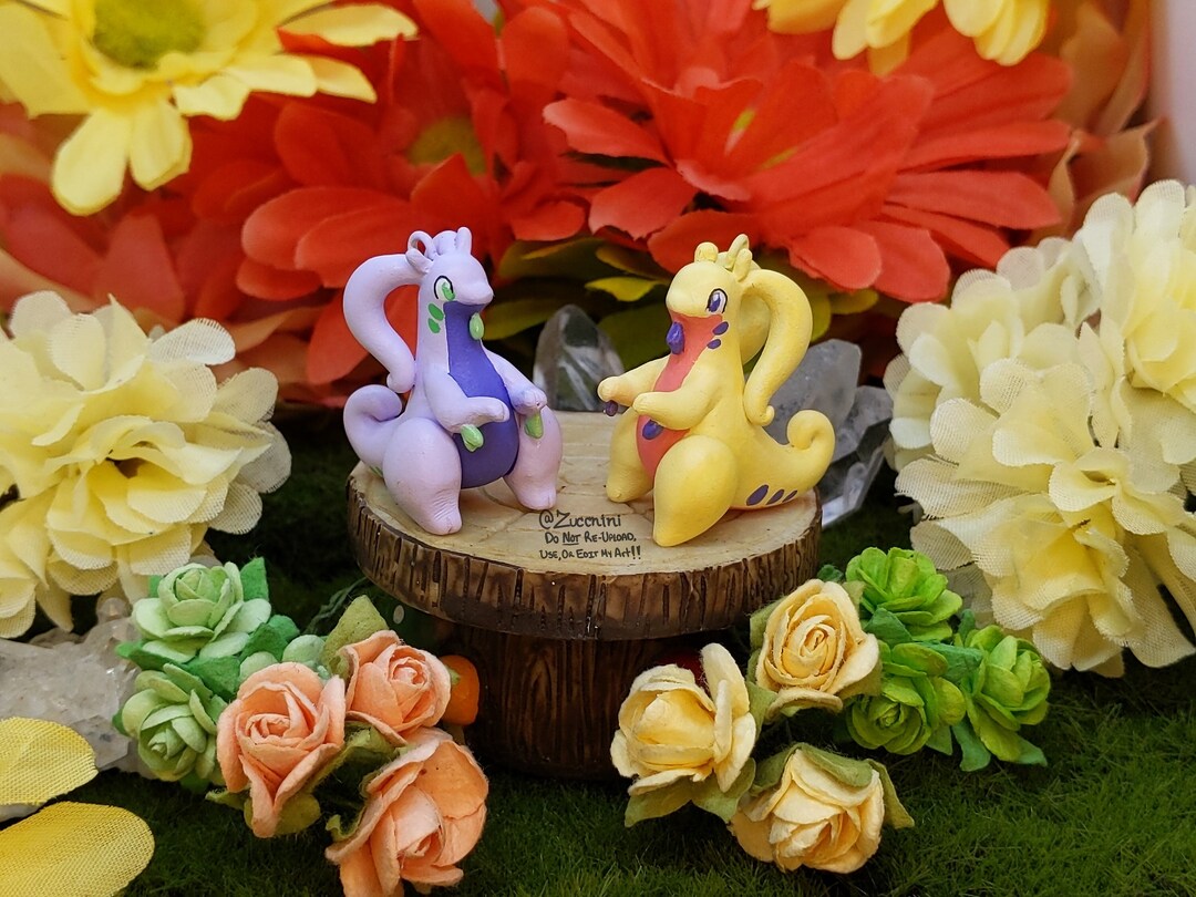 Mini Shiny or Regular Goodra Choose ONE 1 Inch Hand Made OOAK Polymer ...