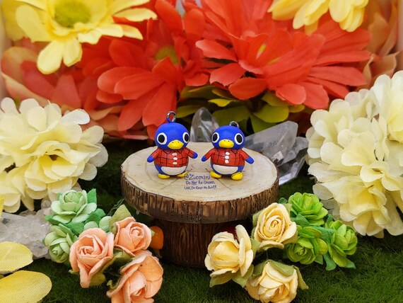 Roald Animal Crossing Villager 1 Inch Hand Made OOAK Polymer | Etsy