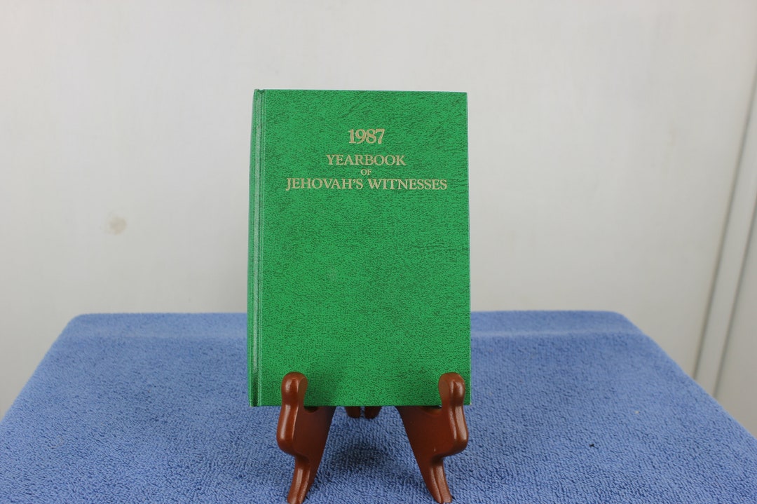 1987 Yearbook of Jehovah's Witnesses - Etsy