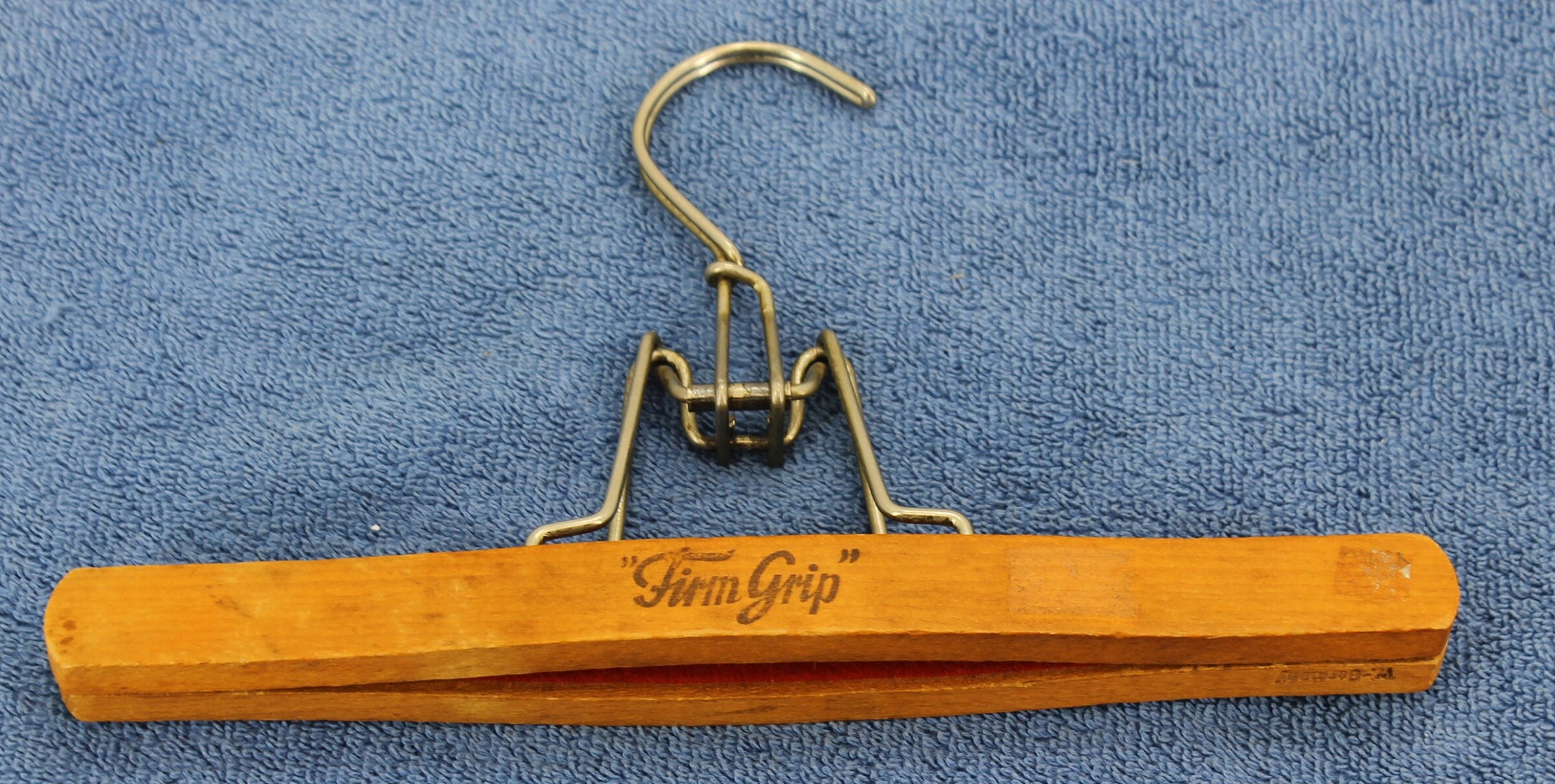 Firm Grip Spring Loaded Trousers Hanger W Germany - Etsy
