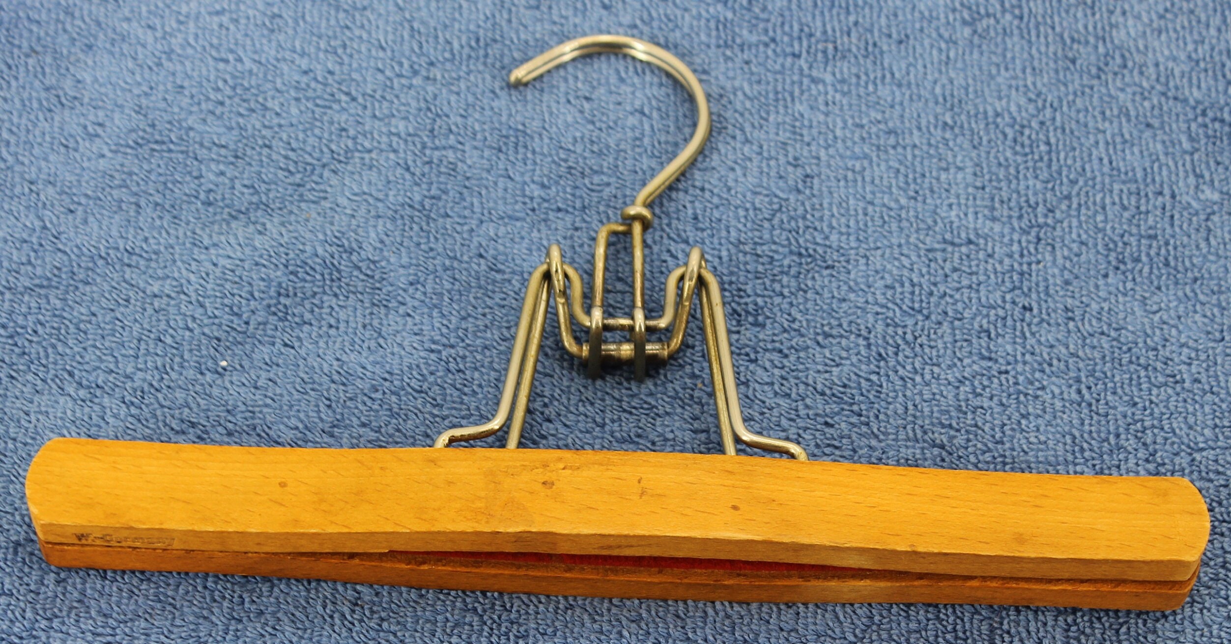 Firm Grip Spring Loaded Trousers Hanger W Germany - Etsy