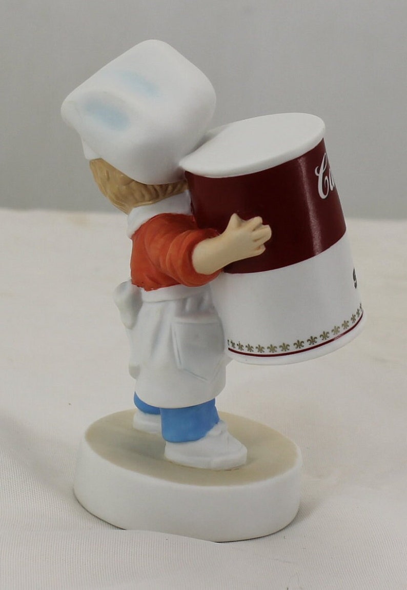 Campbell's Soup Boy Chef Ceramic Holding Soup Can 2003 - Etsy