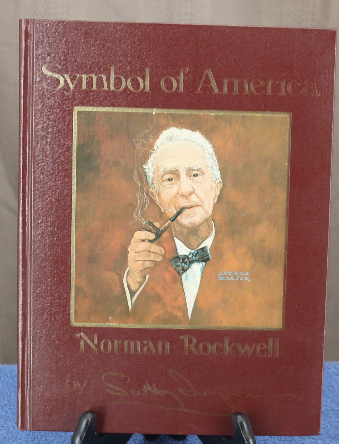 Symbol of America Norman Rockwell by Scotty Ingram COA 875 of 9500. A ...