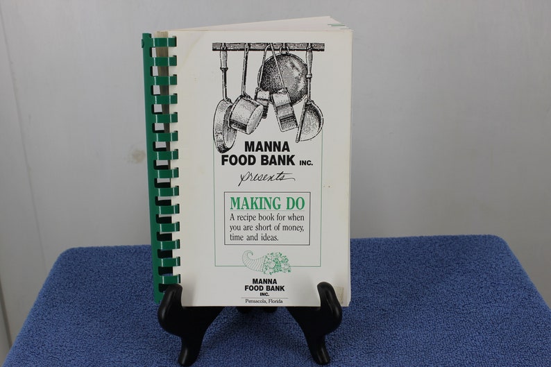 Manna Food Bank Presents Making Do Recipe Book for Those Short on Money ...