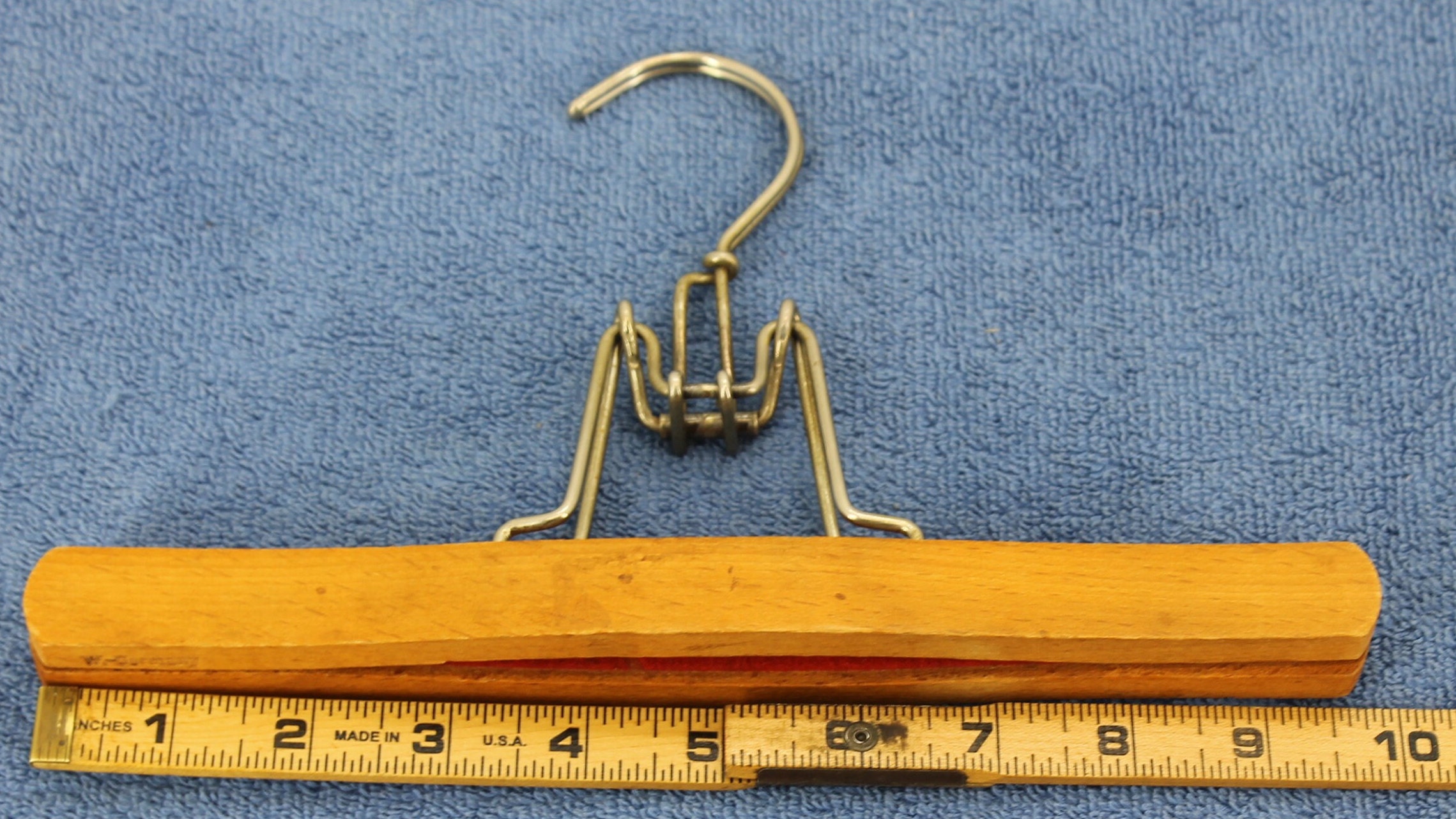 Firm Grip Spring Loaded Trousers Hanger W Germany - Etsy