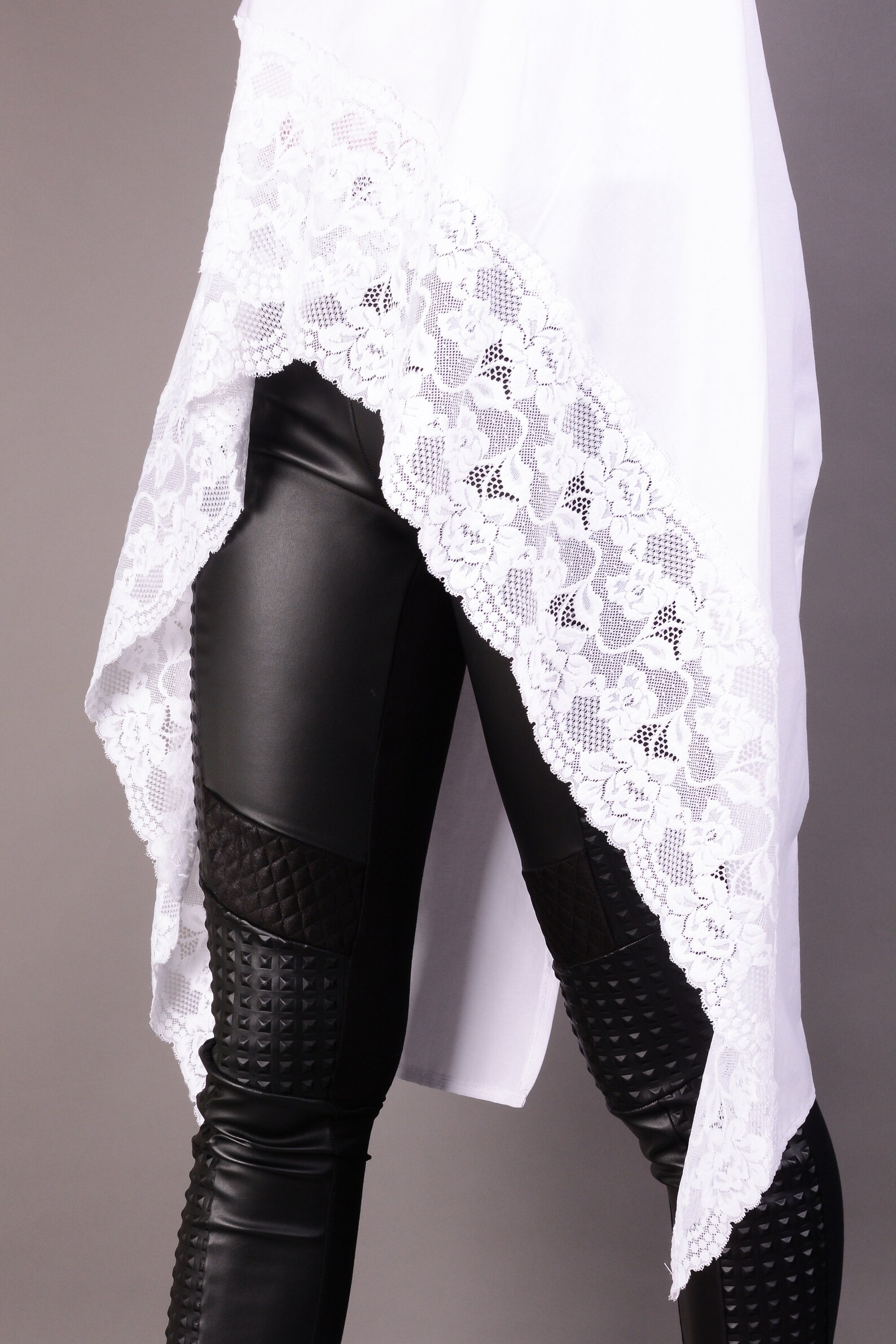 White Tunic Top Women Asymmetrical Top Women Tunic Casual - Etsy