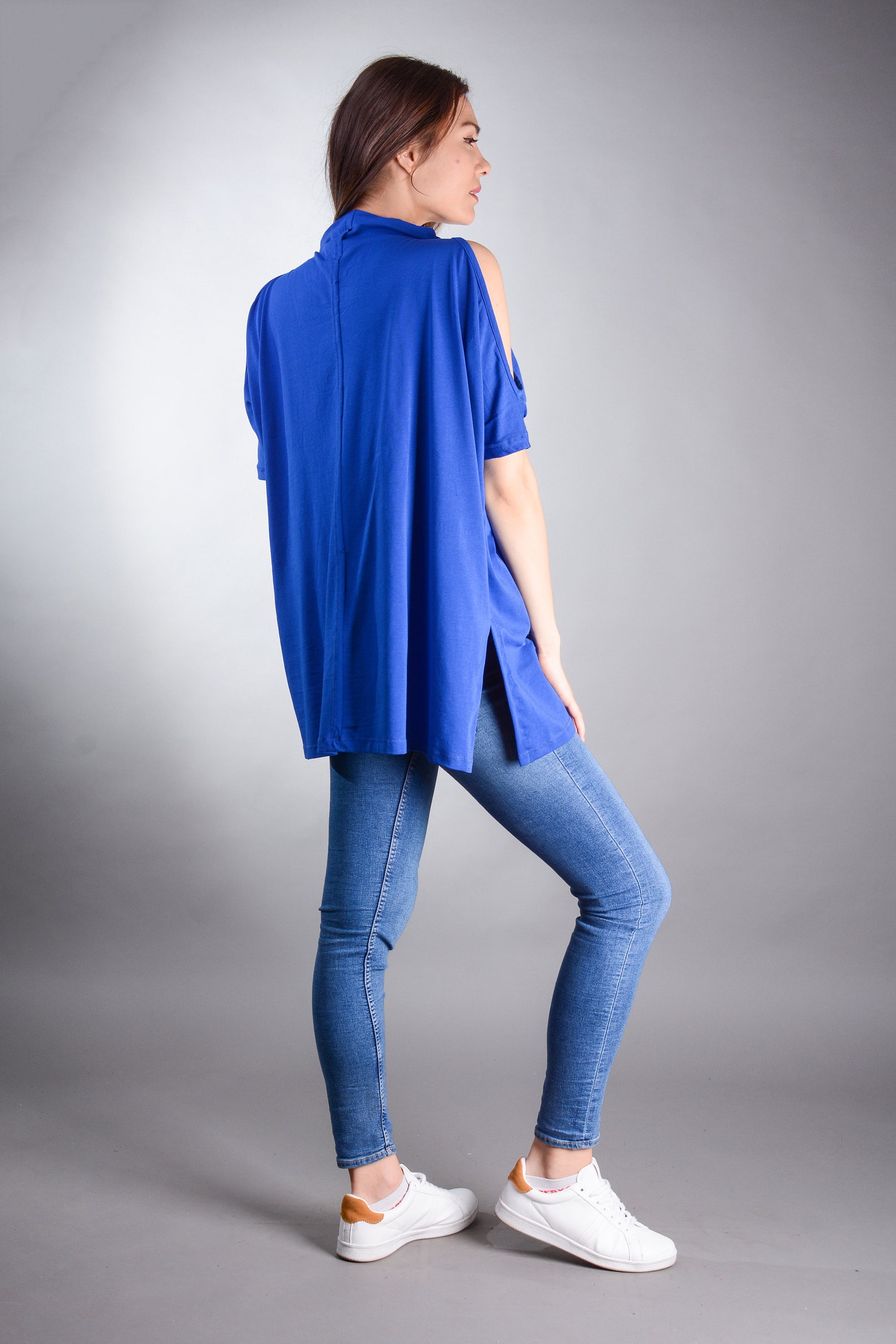 Blue Tunic, Oversized Tunic, Tunic Top, Tunic for Women, Boho Tunic ...