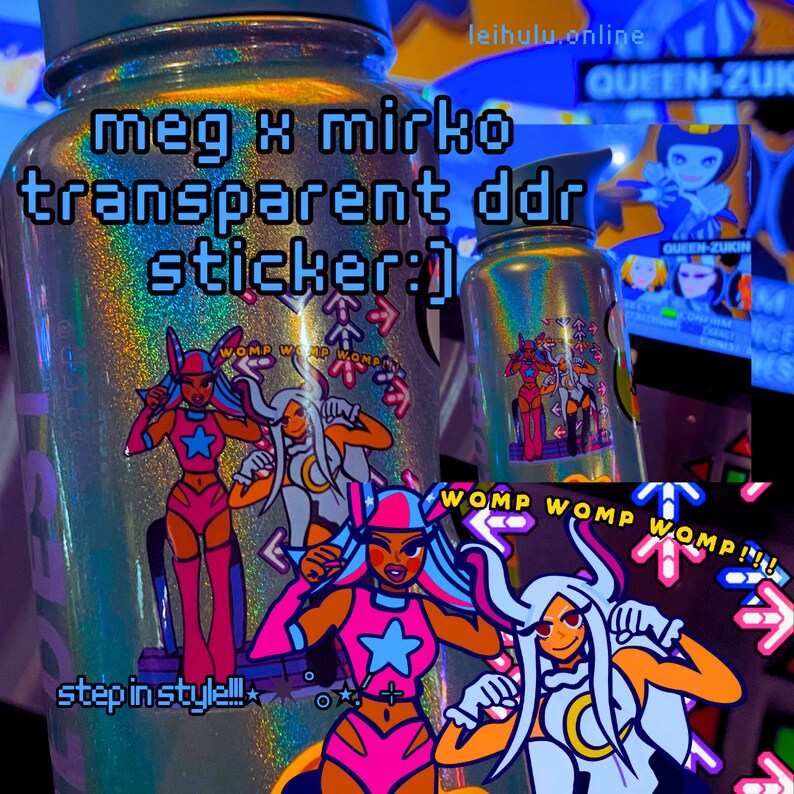 Meg Thee Stallion X Mirko DDR Sticker - Etsy