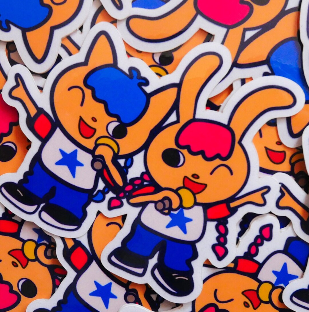 Pop'n Music Kiki and Lala Sticker - Etsy