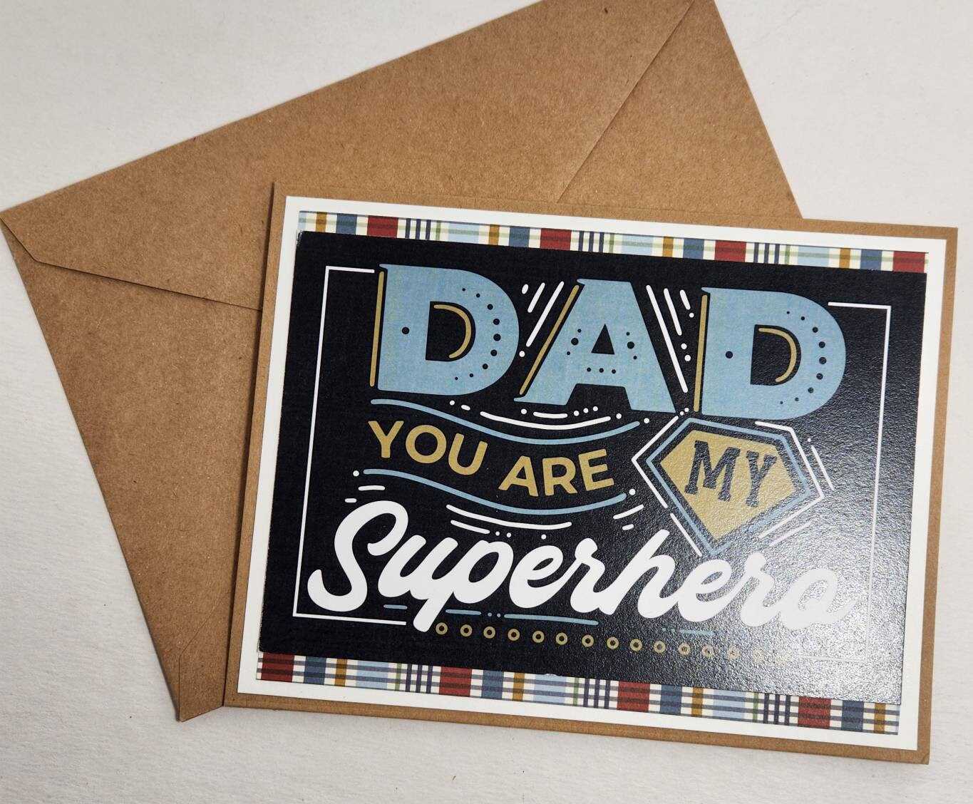Father's Day Card, Dad You Are My Superhero, Appreciation, Thinking of ...