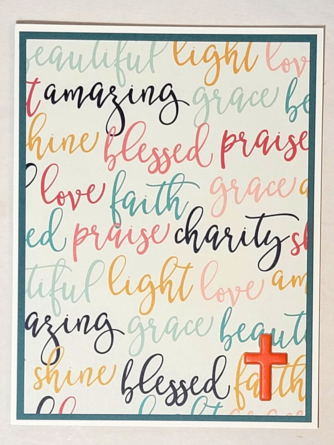 Inspirational Faith Cards Set of 6 Uplifting Cross - Etsy