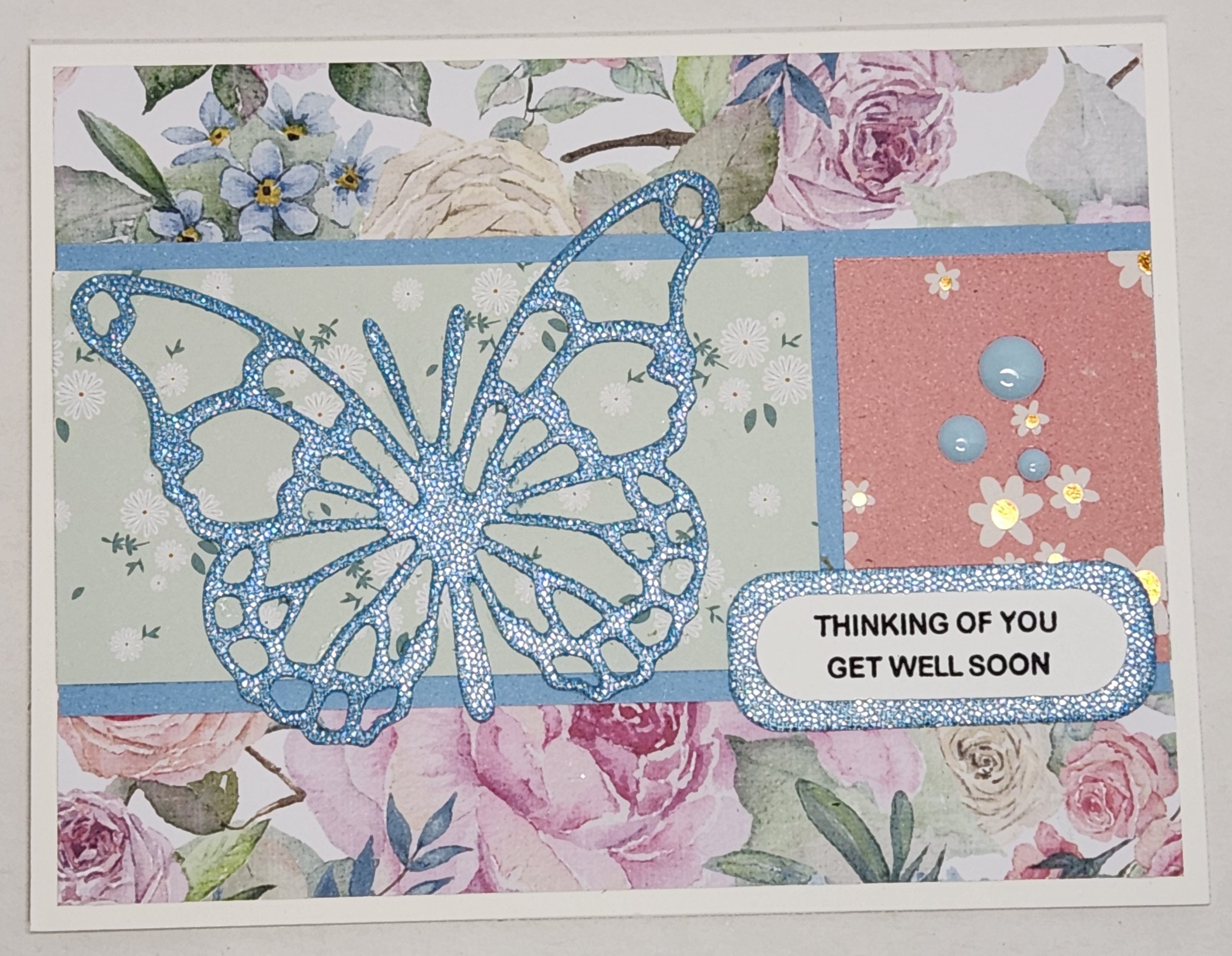 Handmade Get Well Cards, Set of 3, Thinking of You, Get Well Soon ...