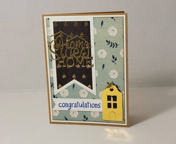 Congratulations on Your New Home Welcome Home Home Sweet - Etsy