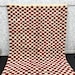 Large Red and White Checkered Rug, Moroccan Berber Checkered Rug ...