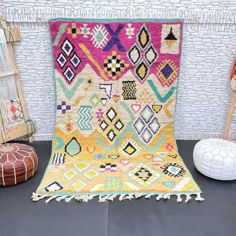 Pink and Yellow - Etsy