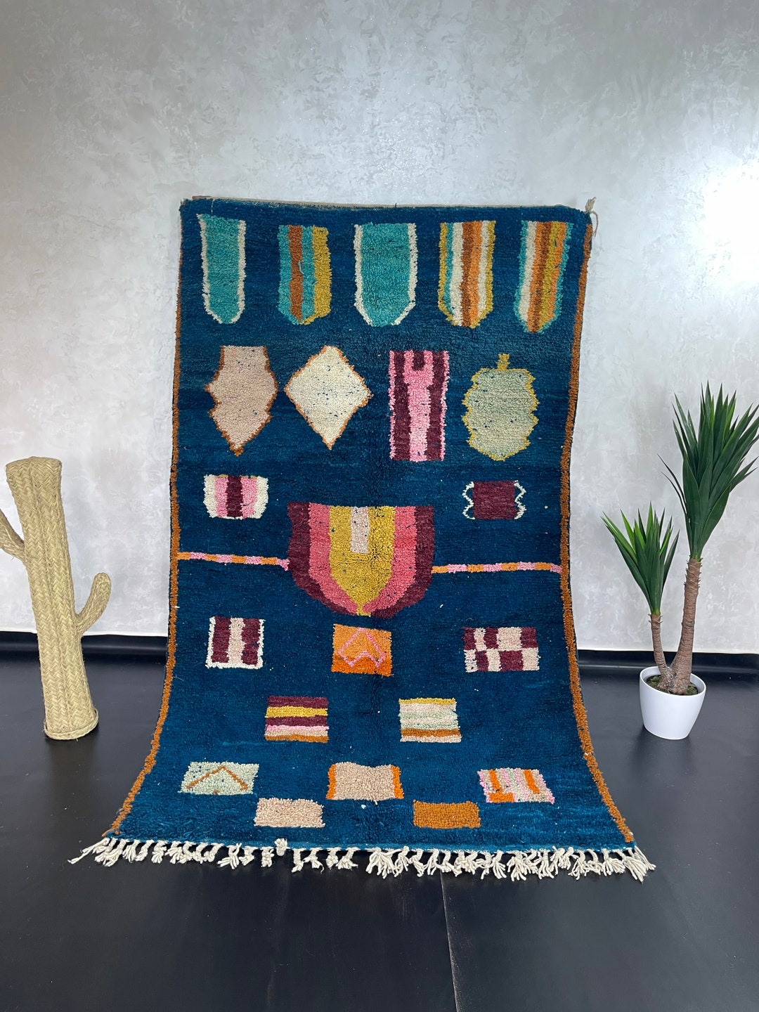 Bohemia Marrakech Nomad Moroccan Rug Moroccan Boujaad Rug Handmade ...