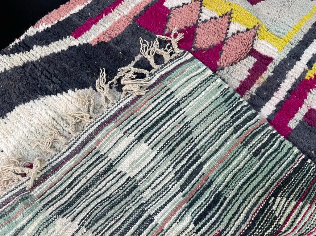 Bohemian rug handmade rug berber carpet vintage moroccan | Etsy