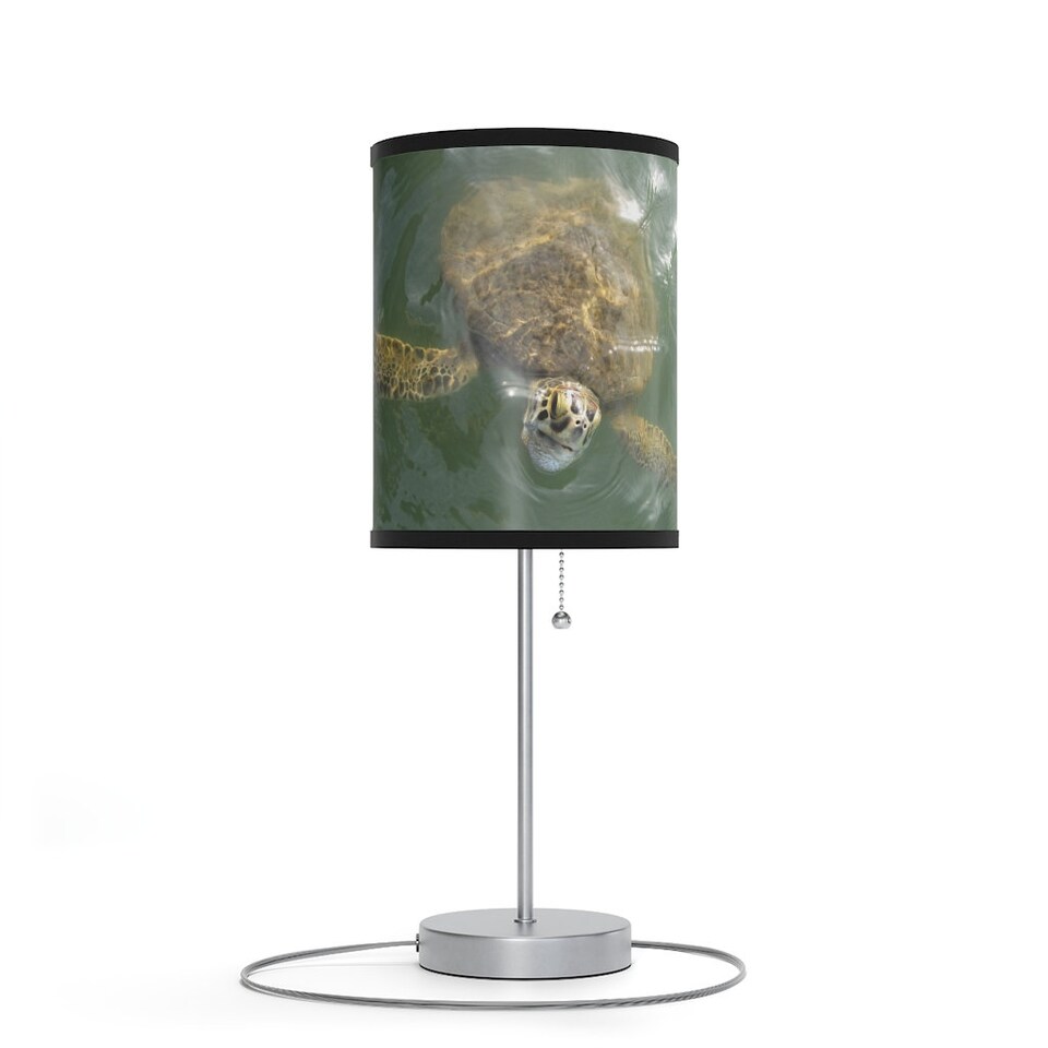 Sea Turtle Lamp on a Stand, US|CA plug sold by Christopher Johnson ...